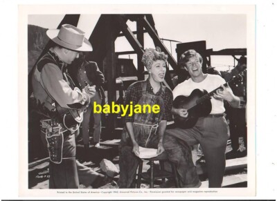 IRENE DUNNE RALPH BELLAMY JIMMY DODD ORIG 8X10 PHOTO SINGING 1942 LADY ...