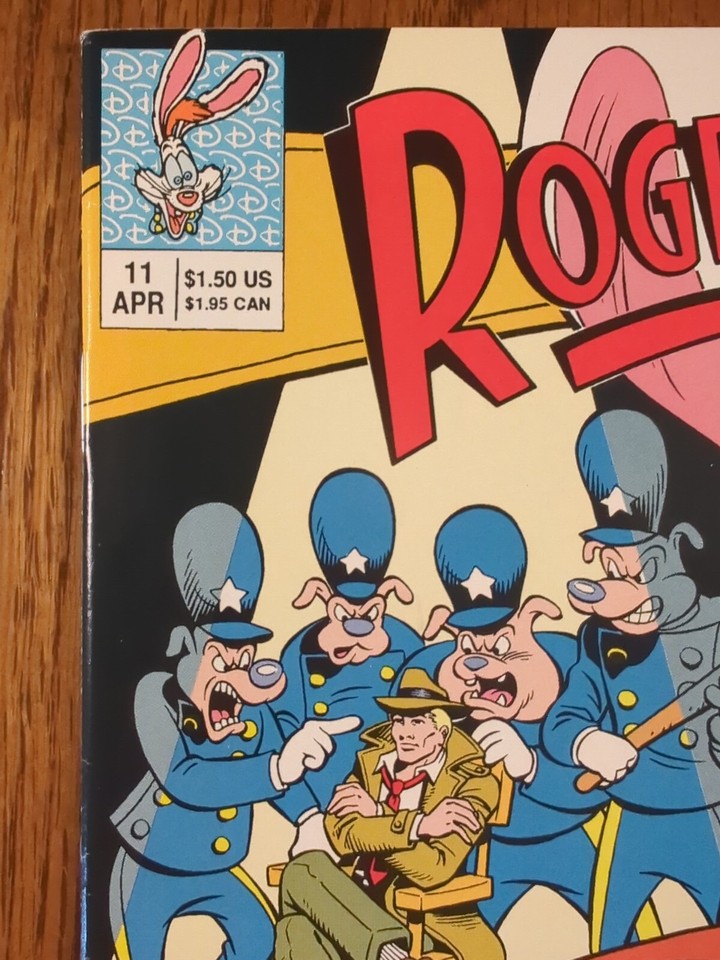 Roger Rabbit #11 Jessica Rabbit, Keith Tucker Disney Comics 1991 High ...