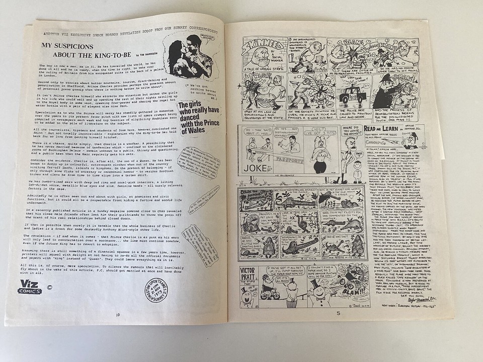 Viz Comic Number 1 (Signed First print) | eBay UK