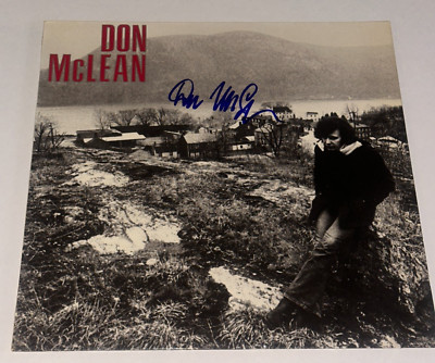 DON McLEAN Signed Don McLean LP ALBUM COVER Beckett Auth (BAS) | eBay