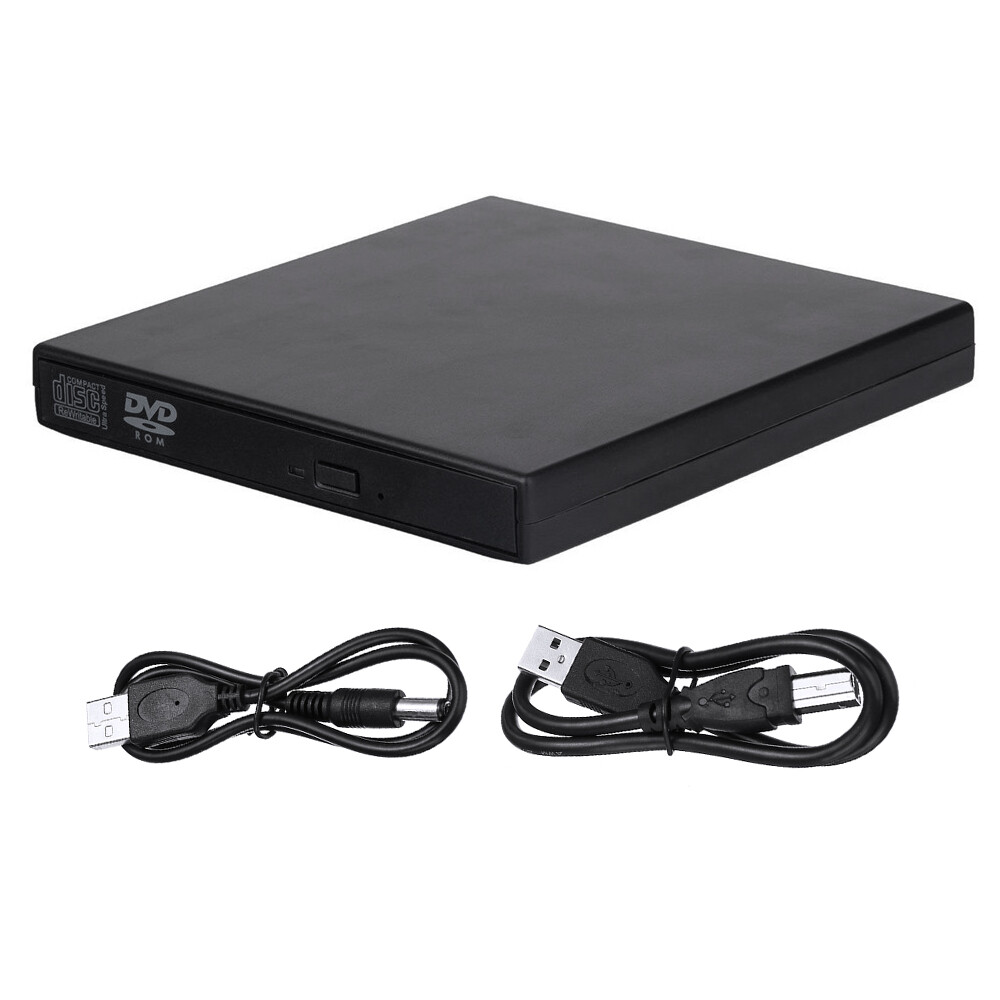 External Drive USB Burner CD RW DVD ROM Reader Writer Player For Mac ...