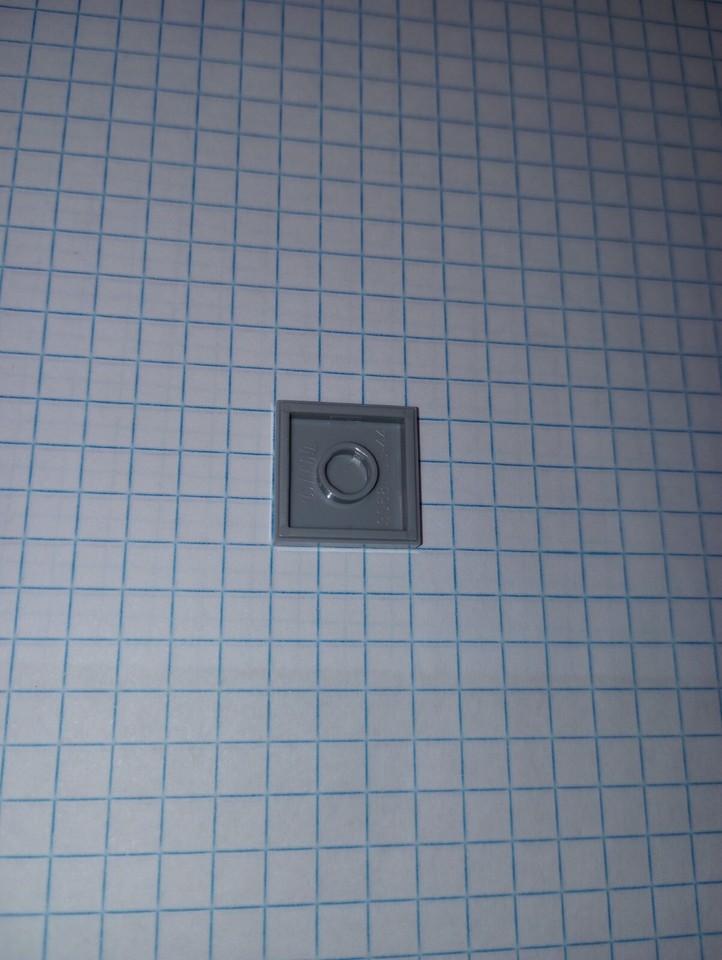 1 Lego Star Wars TIE Advanced Prototype model tile, right side tile ...