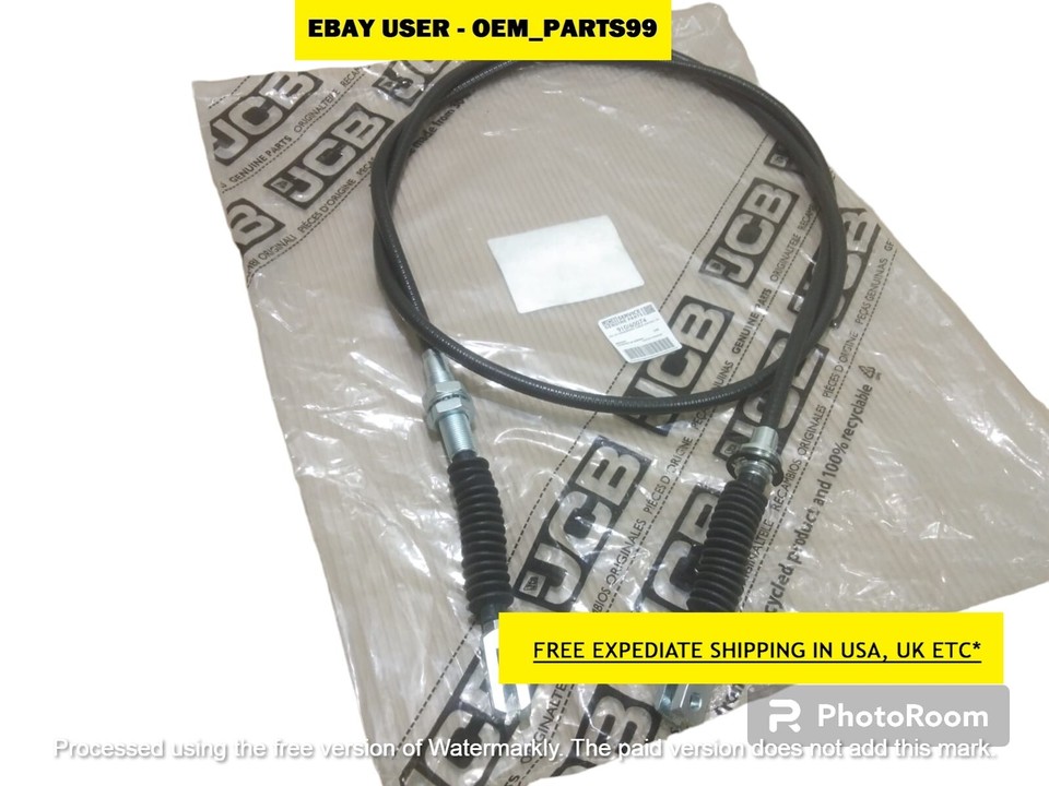 Genuine Jcb Hand Brake Cable (Part No. 910/60074) | eBay