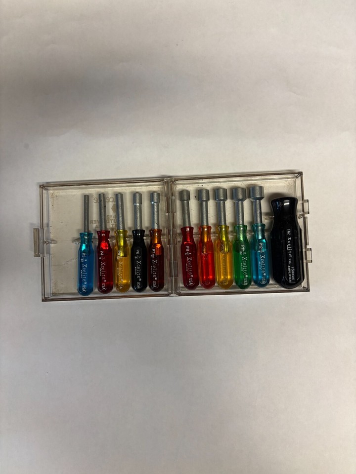 Xcelite PS-120 11 Pc Mini Nut Driver Tool Set – Excellent. | eBay