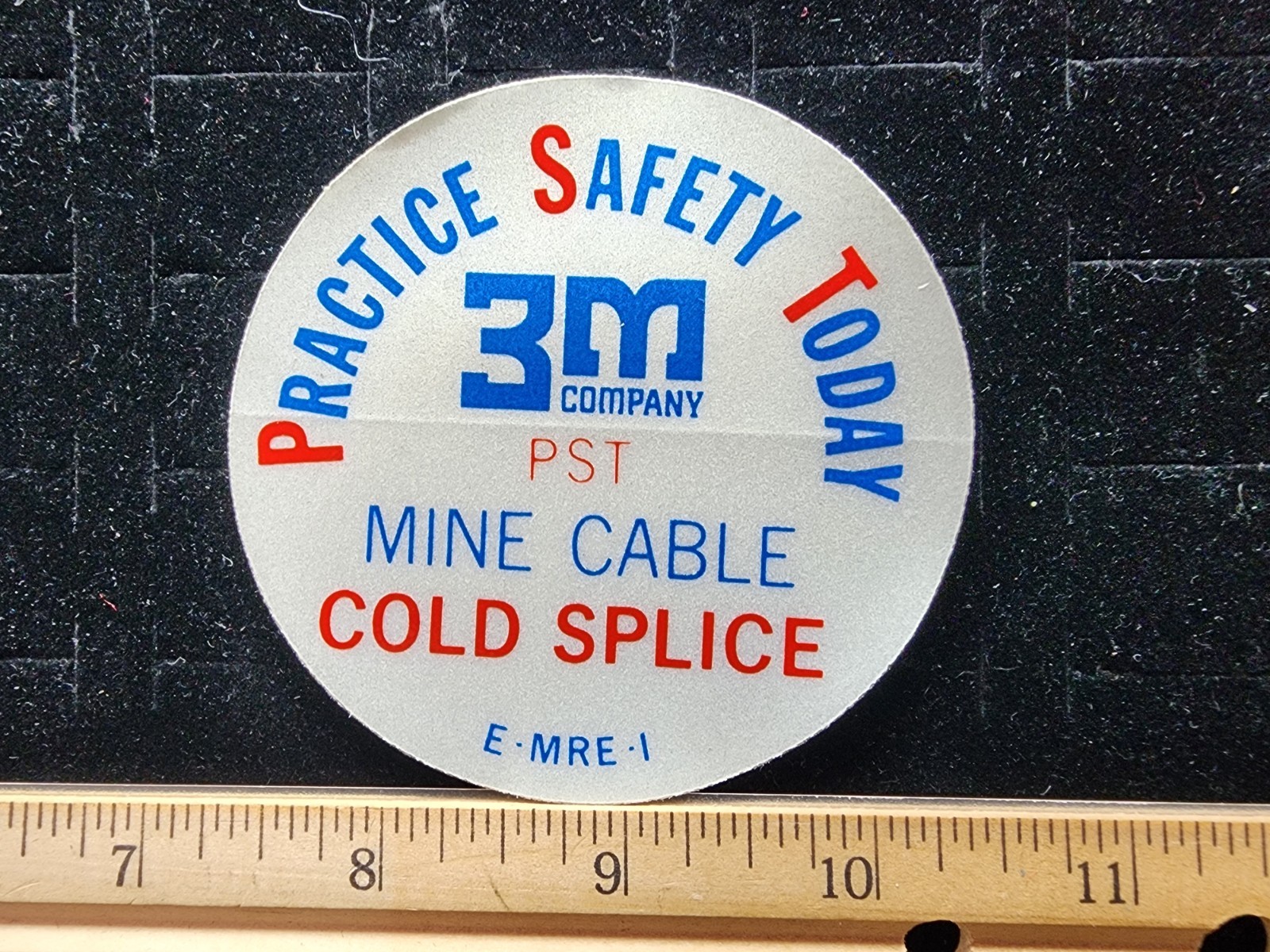 Coal Mine Helmet Sticker 3M Mine Cable Cold Splice Supply Equipment New ...