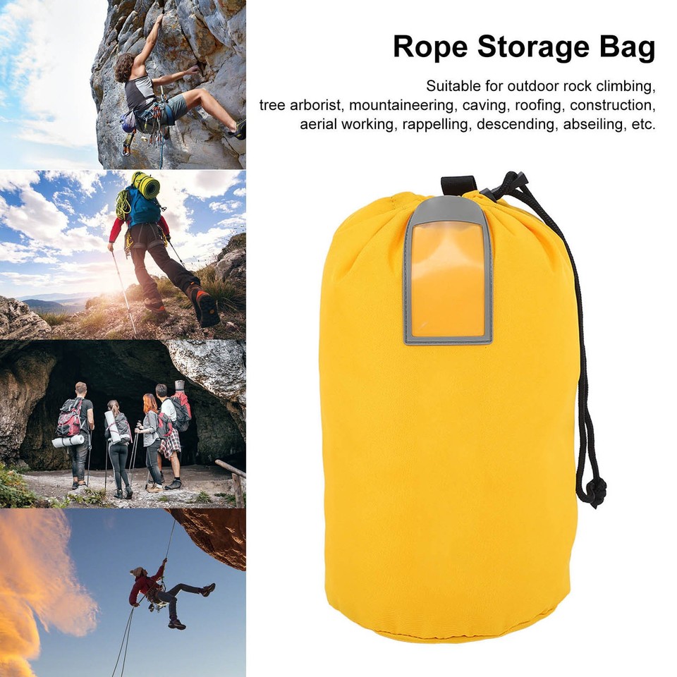 8L Waterproof Climbing Equipment Storage Bag Wearproof Rope Storage B ...