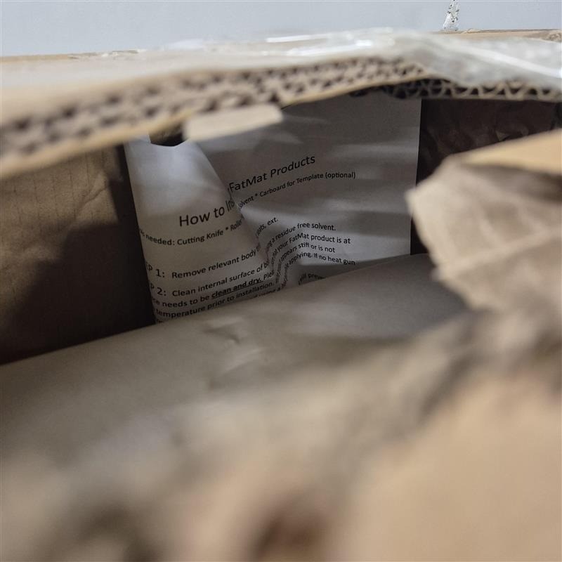 FatMat Rattletrap Butyl Sound Deadener Dampening 50 SQ FT 80 Mil New ...