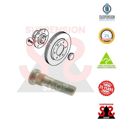 Wheel Stud Suit MITSUBISHI Triton 3.0 i 4WD 3780A007 | eBay Australia