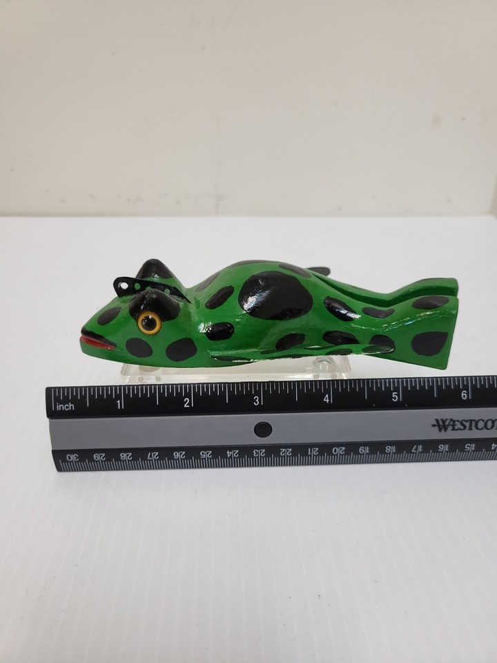 Jim Nelson Frog Fishing Decoy | eBay