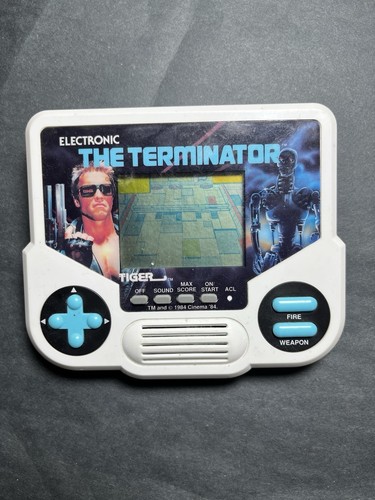 THE TERMINATOR Electronic Handheld Game Tiger Electronics 1988 Tested ...