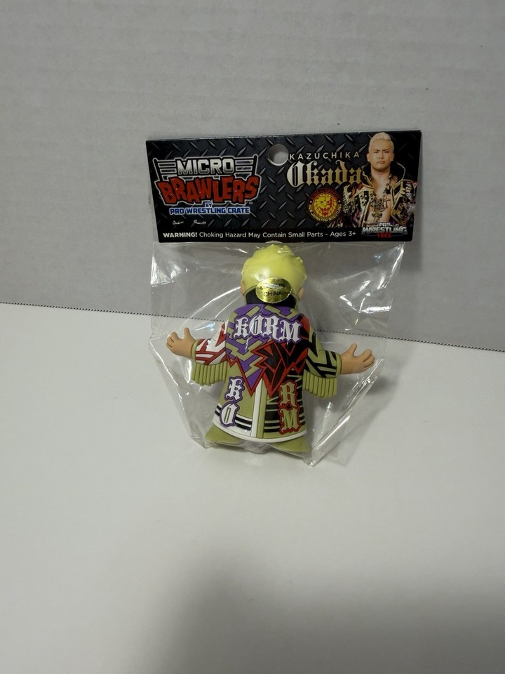 Kazuchika Okada Micro Brawlers Pro Wrestling Crate Exclusive Figure ...