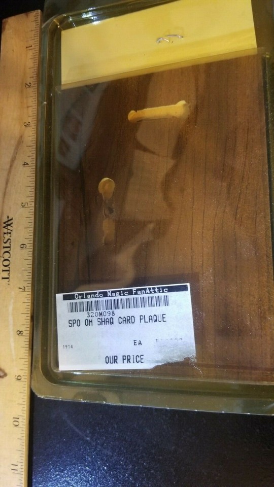 Shaquille O’Neal Topps All-Star 3rd Team ‘92-‘93 Collector's Plaque ...