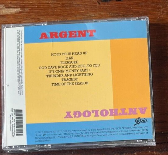 Argent The Argent Anthology CD | eBay