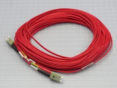 Black Box - Patch cable LC multi-mode (M) 15 m fiber optic 62.5 / 125 micron red (FOCMR62-015M ...