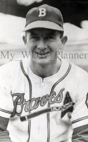 Vintage Photo 1 - Boston Braves - Clint Conatser | eBay