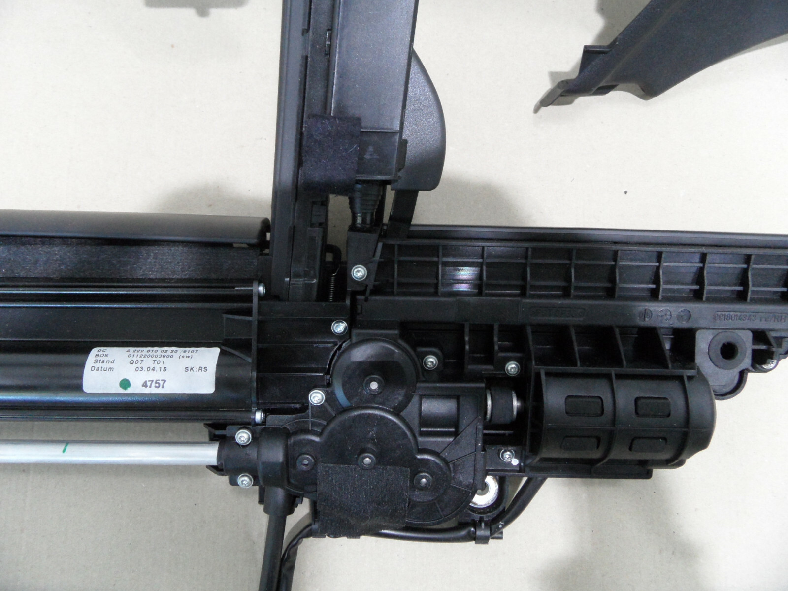 Mercedes W222 V222 Sonnenrollo Sonnenschutzrollo Rollo Tür Lang HR ...