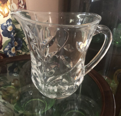 RCR Laurus 7” Leaded Crystal Pitcher, Italy. Excellent Used Condition ...