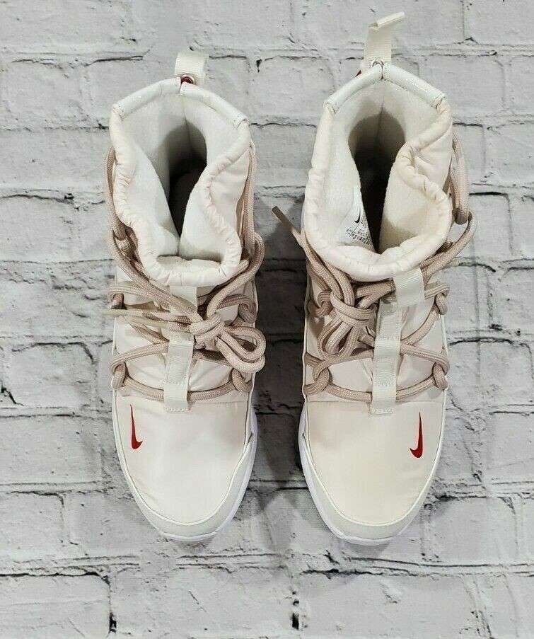 Nike Tanjun High Rise Boots Phantom Sand Red AO0355 005 WOMENS SIZE 10 ...
