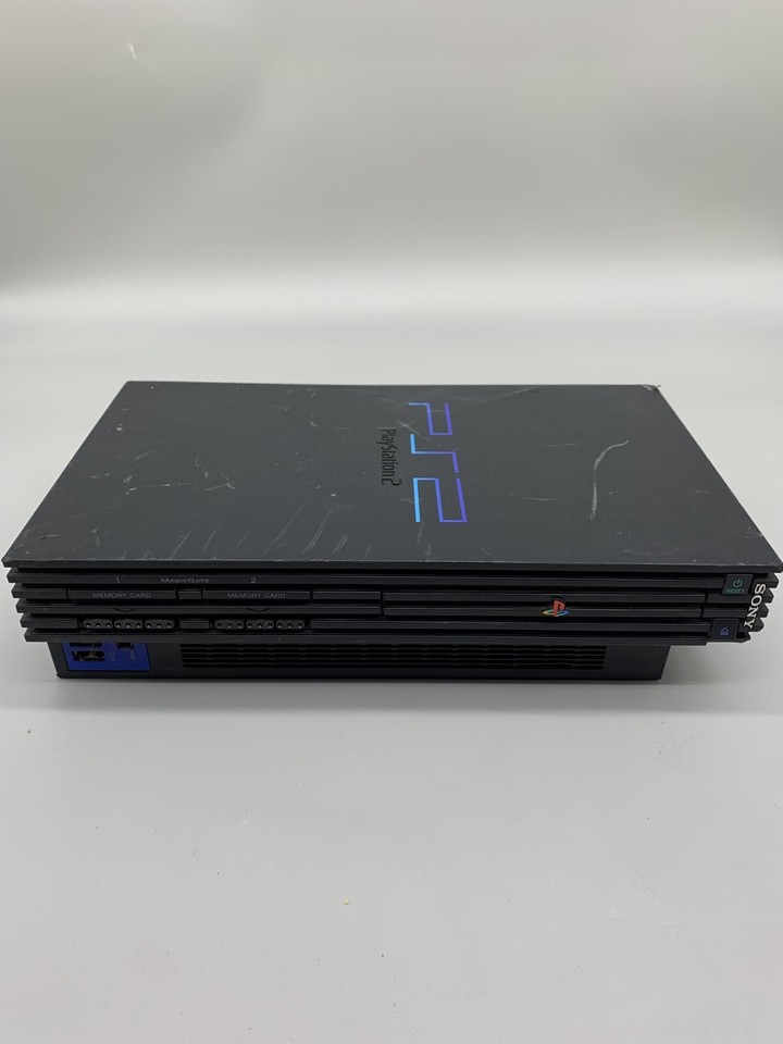 Sony PlayStation 2 PS2 Black SCPH-39001 ONLY Console BLACK -Fair | eBay
