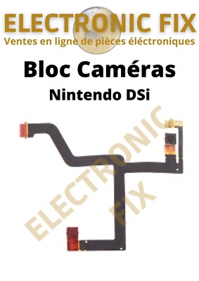 Bloc 3 Caméra / Module Photo / Capteur Ruban Flex pour Nintendo DSi ...