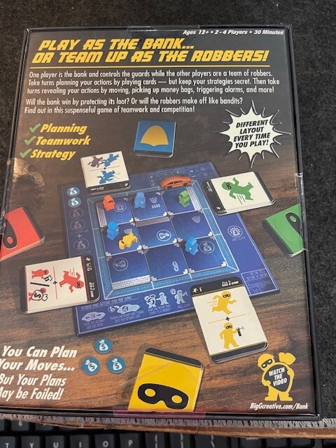 How to Rob a Bank Board Game: A heist game of foiled plans! - New | eBay