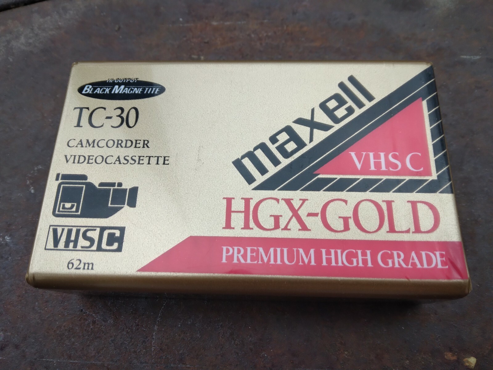 NEW MAXELL VHS C TC-30 HGX-Gold Premium High Grade VIDEO CASSETTE ...