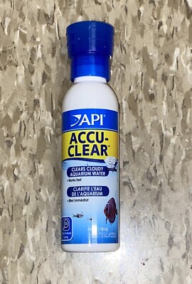 API ACCU-CLEAR Freshwater Aquarium Water Clarifier 4-Ounce 4-Ounce, multi | eBay