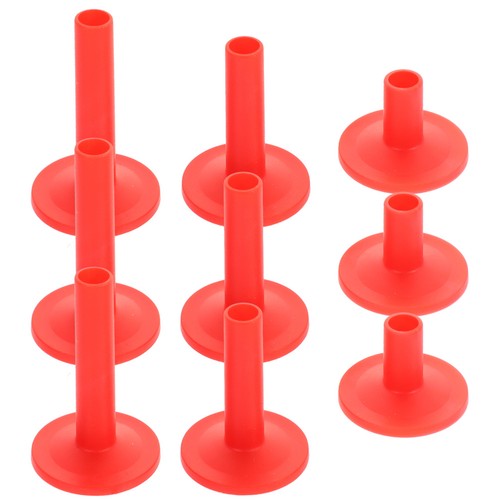 12 Pcs Drum Accessories Cymbal Sleeves Plastic Set Kit Accessory Parts ...