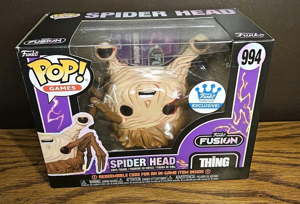 Funko Fusion The Thing Spider Head #994 With Protector | eBay