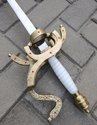 Handmade Inigo Montoya Sword | The Princess Bride Replica | Gold Hilt ...