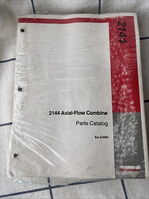 Case IH 2144 Axial Flow Combine Parts Catalog Manual Bur 8-9960 ...