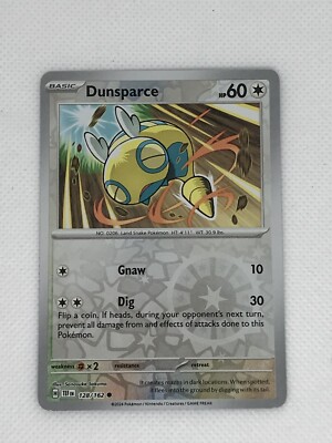 Dunsparce 128/162 Reverse Holo Temporal Forces | eBay