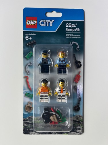 Lego City Cops and Robbers Mini Figure Accessory Set (853570) New ...
