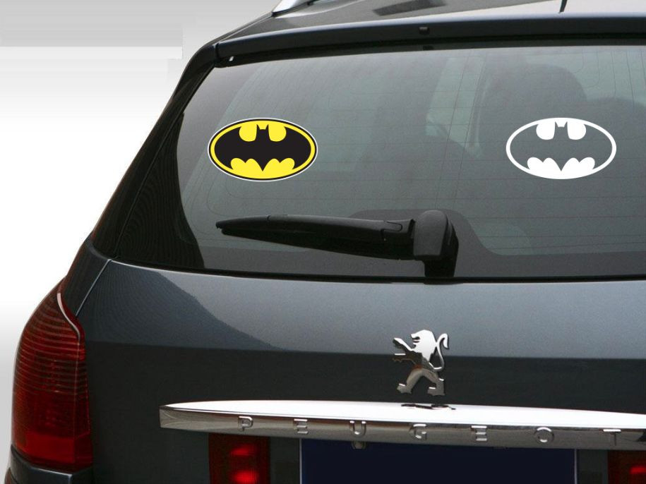 Batman Sticker Decal DC Comics - Die Cut Waterproof Vinyl 5x3 | eBay