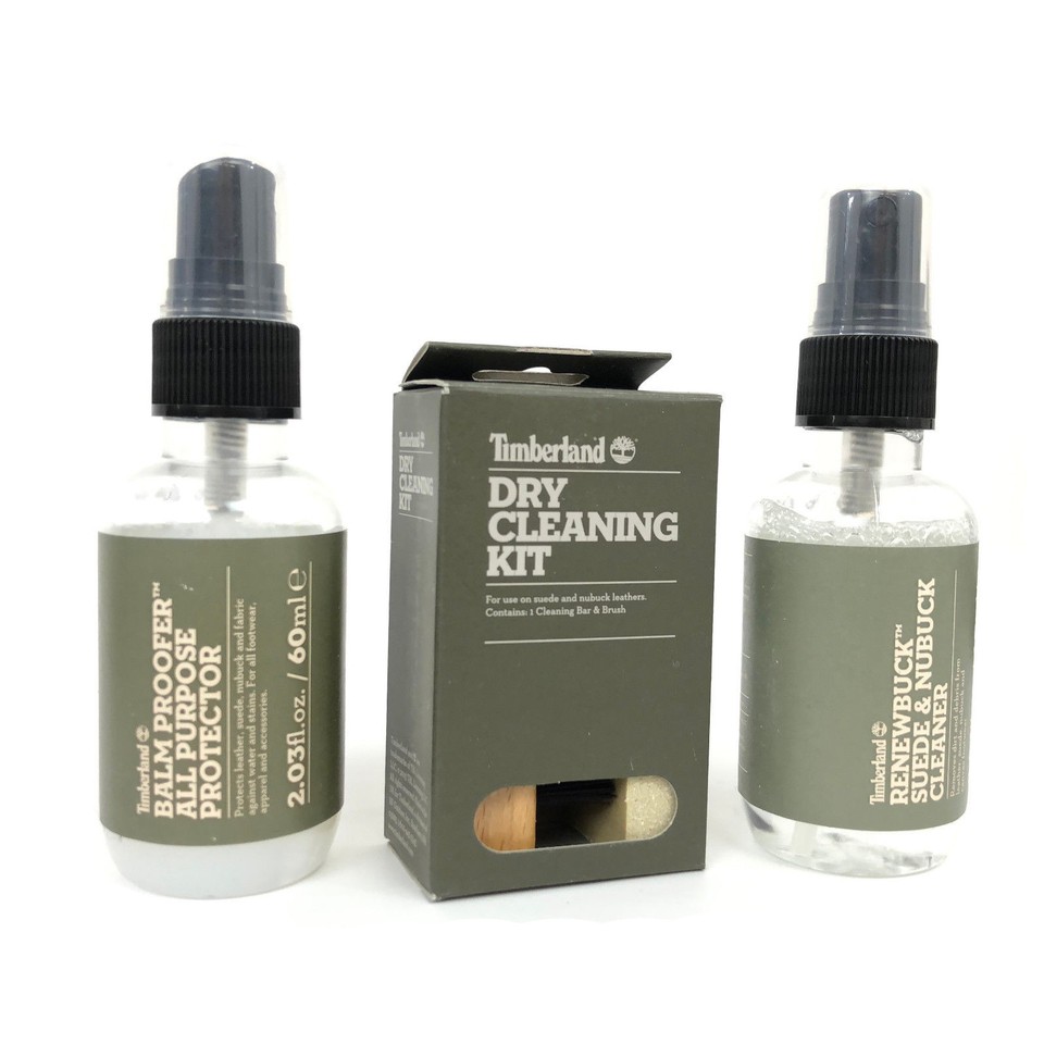 Timberland Product Care 4 pcs Travel/Gift Kit Balm Proofer Renewbuck ...