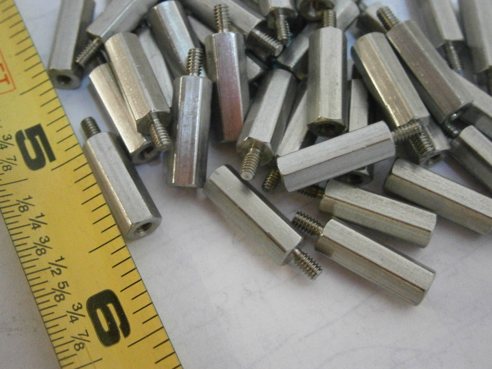 Amatom 9729-SS-0256 Male-Female Standoffs 3/16 x 9/16 Stainless Lot of ...
