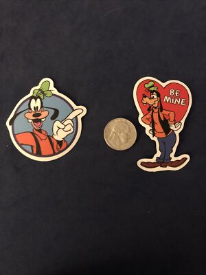 Disney Stickers - Disney Goofy Lot of 2 Stickers. | eBay