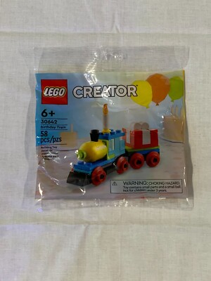 Lego Creator Birthday Train 58 Piece Set Polybag GWP 30642 | eBay