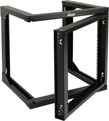 9U Rack Wall Mount with Swing Gate Rack for 19in Computer Data Media ...