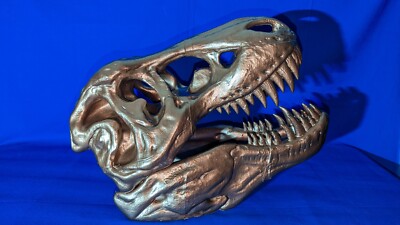 18 Inch T-Rex Skull Dinosaur Fossil Tyrannosaurus Bone Replica ...