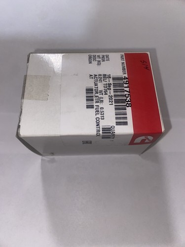 Genuine Cummins 4917538 Actuator ETR Fuel Control for sale online | eBay