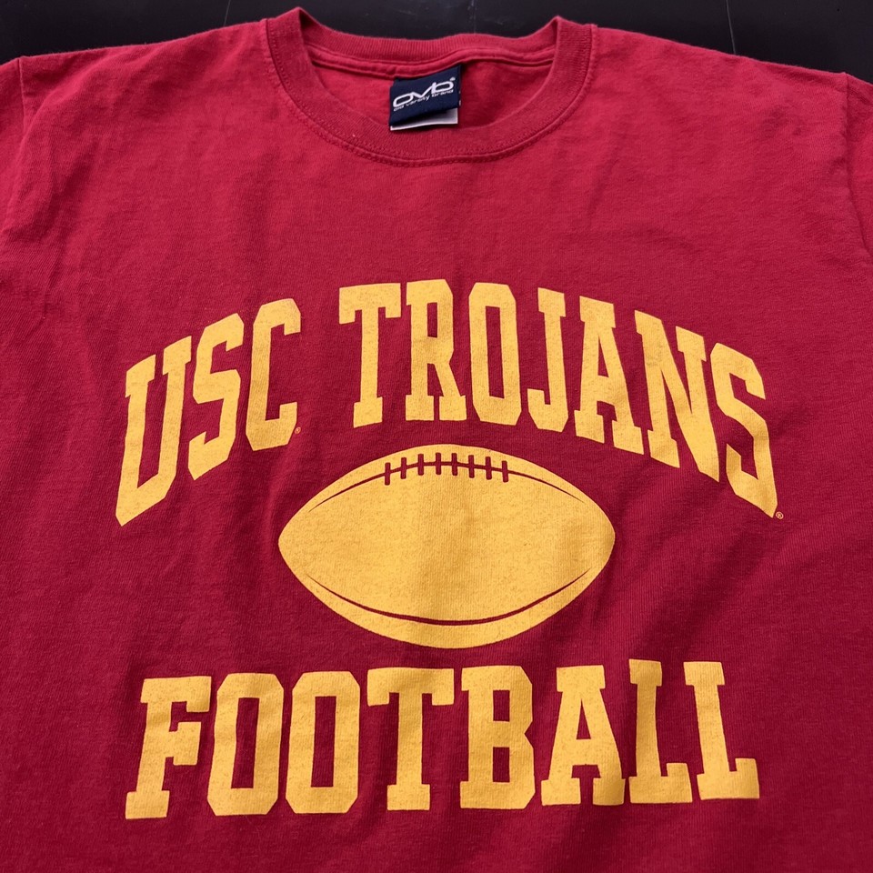 Official USC Trojans Football Shirt Small NCAA Red Tommy Trojan SoCal ...