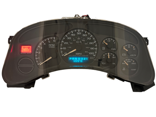 Speedometer Instrument Cluster 00-02 Silverado/Sierra/Yukon/Tahoe ...