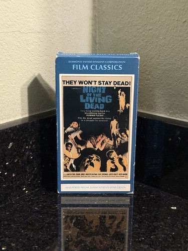 Night Of The Living Dead (VHS 1968) VERY RARE 1991 Mastered From 35MM ...