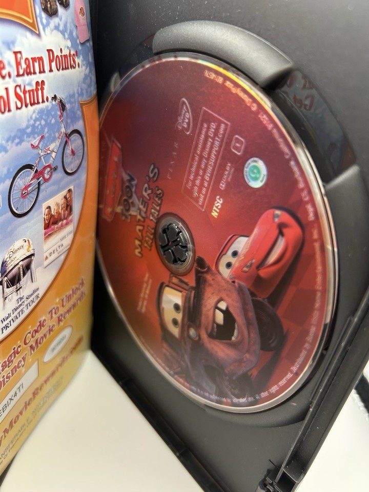 Disney Pixar Cars Toon Mater’s Tall Tales (DVD, 2010) Animated Short ...