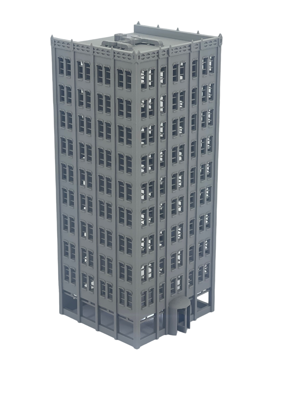20th Century 9 Floor HOTEL or Office Building - N Scale 1:160 - Made in ...