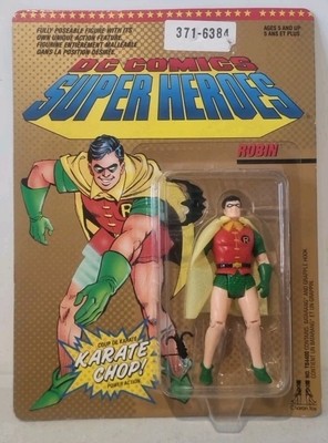 ORIGINAL VINTAGE 1980S DC COMICS SUPER HEROES ROBIN KARATE CHOP ACTION ...