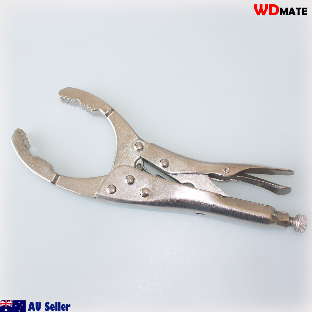 40-100mm 10" Oil Filter Remover Plier Lockup Grid Wrench CRV Forged ...