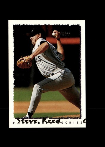 Steve Reed : 1995 Topps MLB Baseball Card #321 : Colorado Rockies | eBay