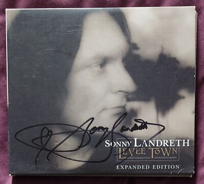 Sonny Landreth - Levee Town - Expanded Edition CD - Signed - Like New ...
